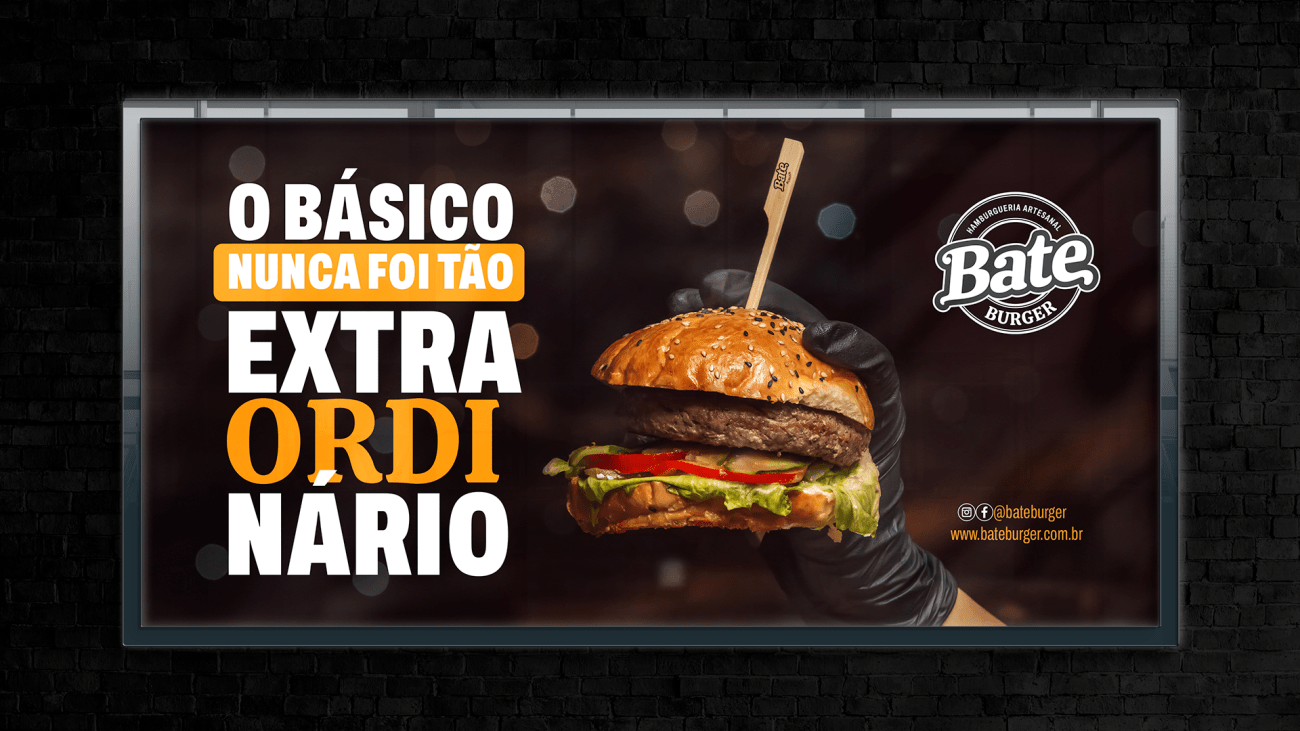 Bate Burger - IDENTIDADE VISUAL - Pallets - Naming & Brands®️
